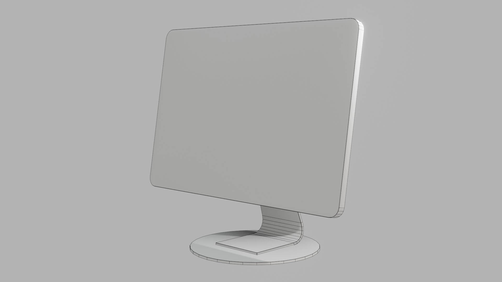 Computer Monitor - 3D Model by sathak