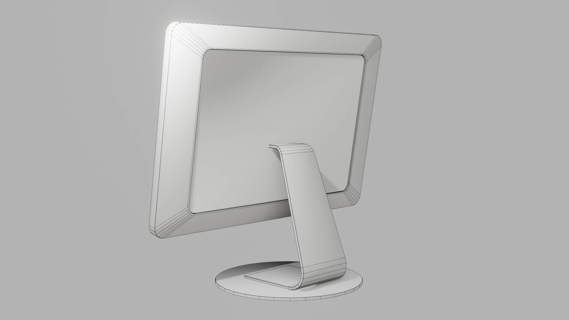 Computer Monitor - 3D Model by sathak