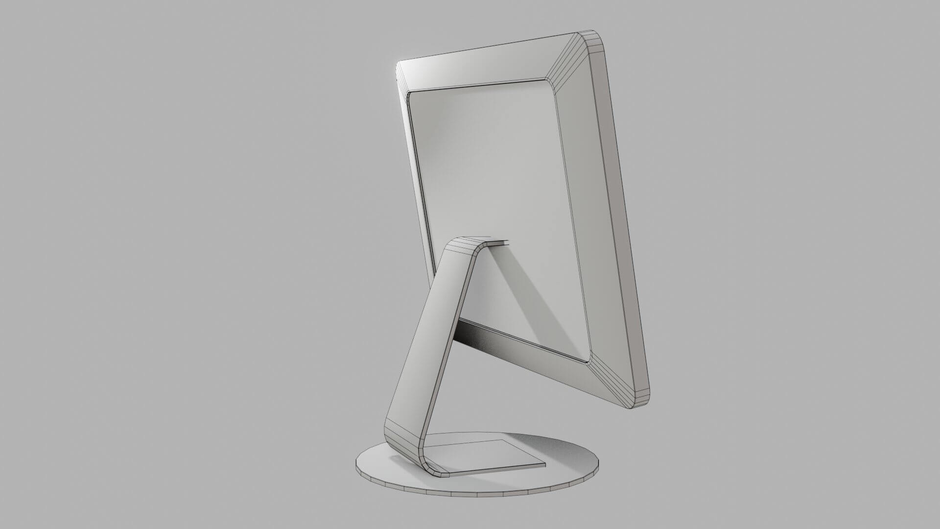Computer Monitor - 3D Model by sathak