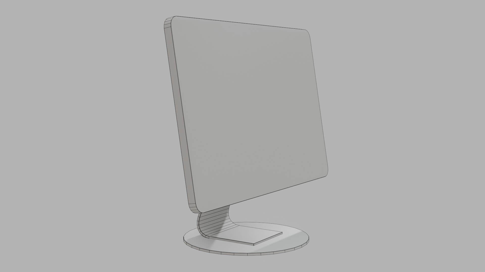 Computer Monitor - 3D Model by sathak