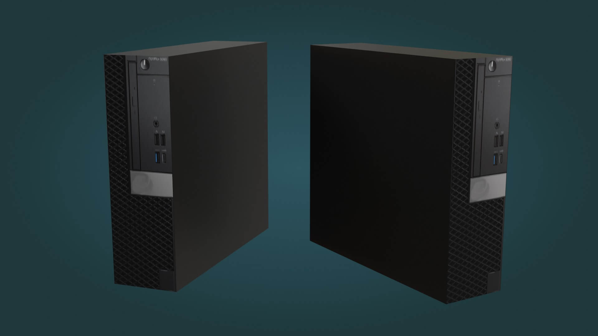 Computer Monitors CPU - 3D Model by sathak