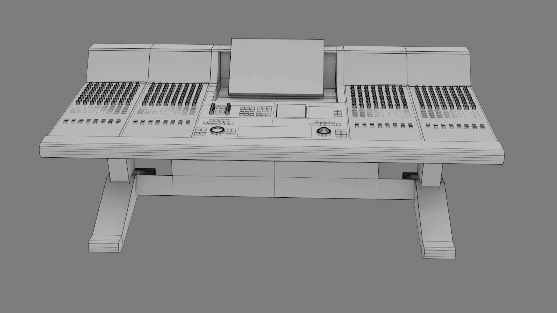 Digital Audio Mixer - 3D Model by sathak