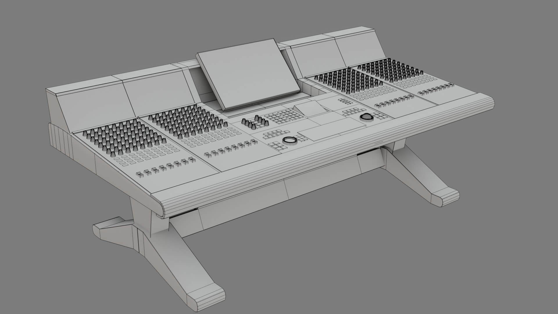Digital Audio Mixer - 3D Model by sathak