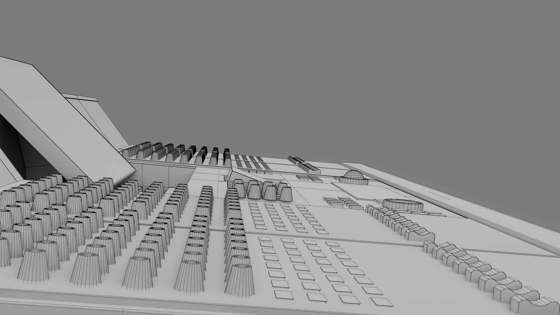 Digital Audio Mixer - 3D Model by sathak