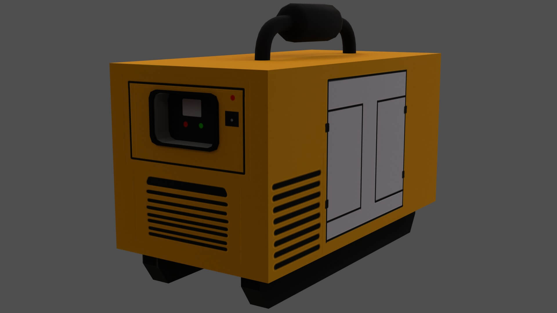 Electrical Generator - 3D Model by sathak