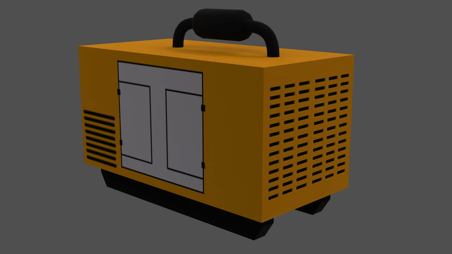 Electrical Generator - 3D Model by sathak