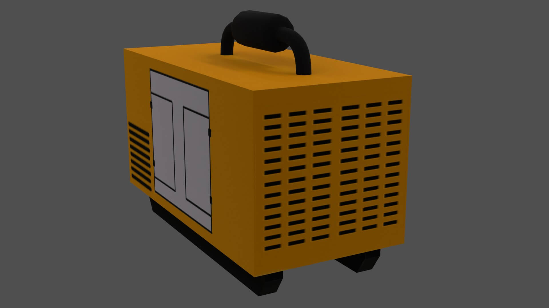 Electrical Generator - 3D Model by sathak