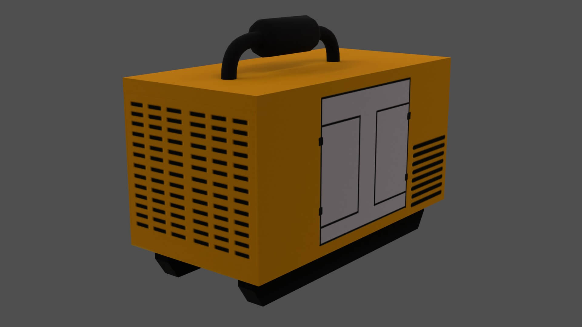 Electrical Generator - 3D Model by sathak