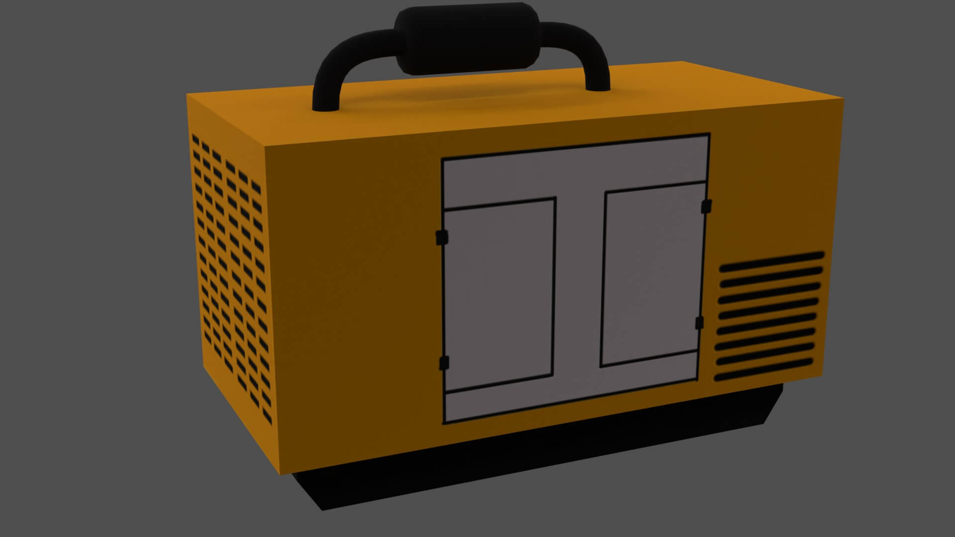 Electrical Generator - 3D Model by sathak