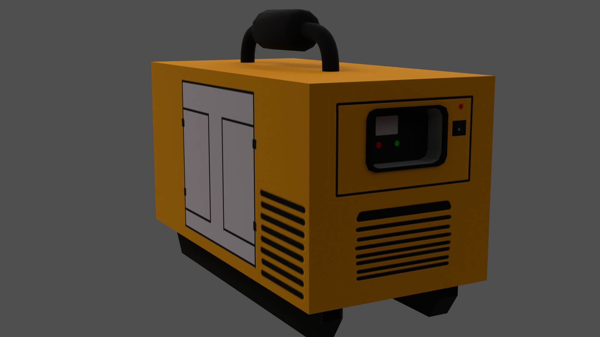Electrical Generator - 3D Model by sathak