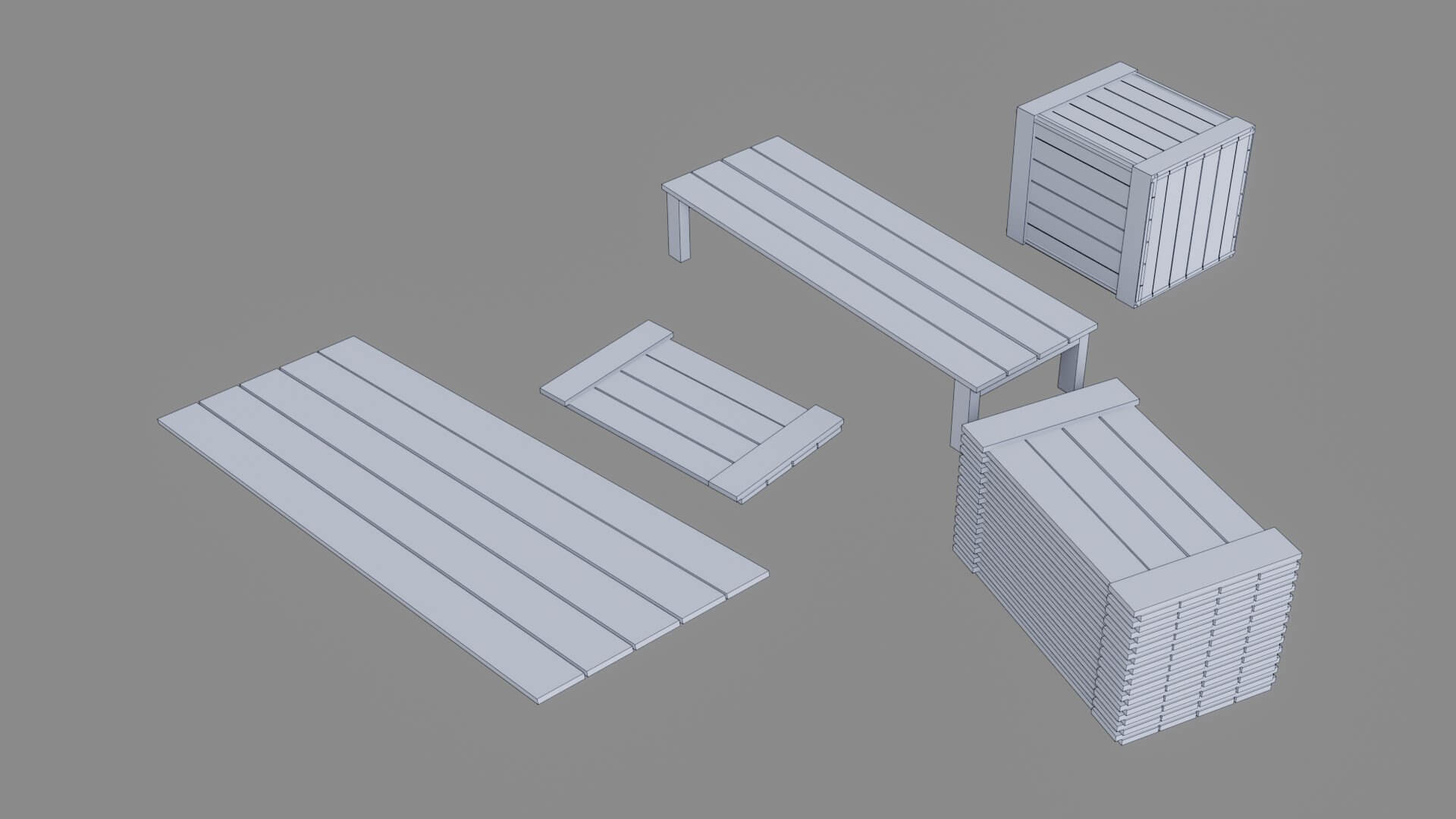 FPS Game Assets - 3D Model by sathak