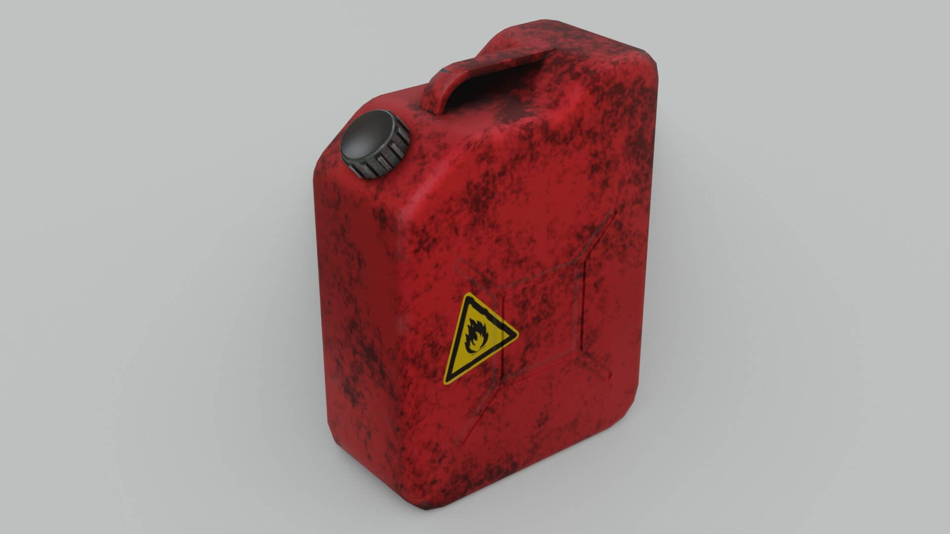 Fuel Can - 3D Model by sathak