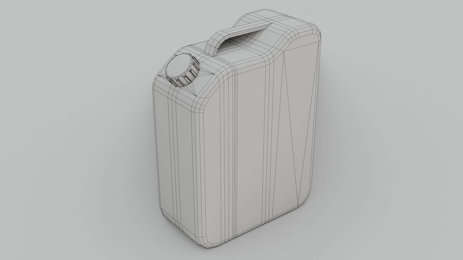 Fuel Can - 3D Model by sathak