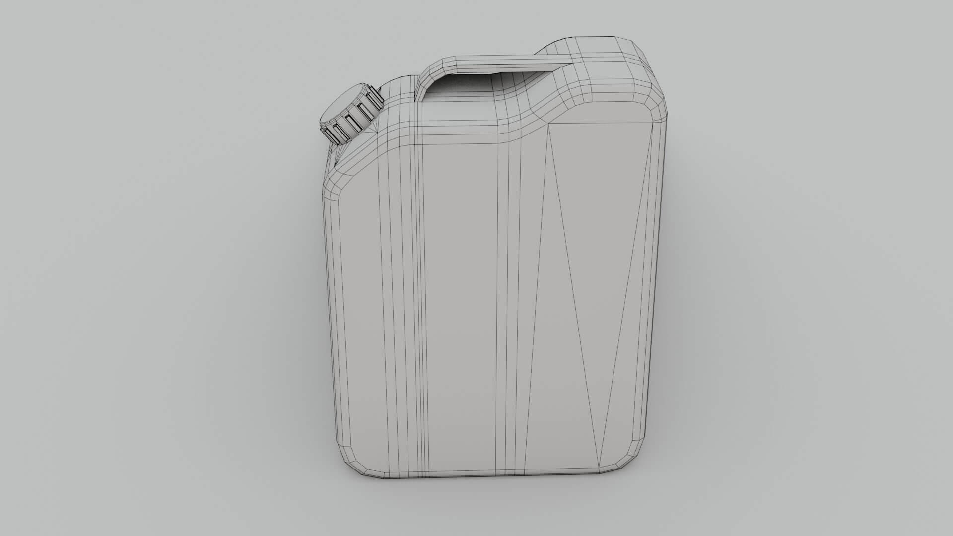 Fuel Can - 3D Model by sathak