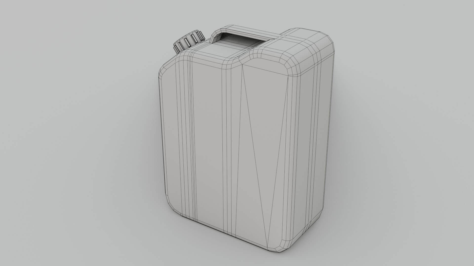 Fuel Can - 3D Model by sathak