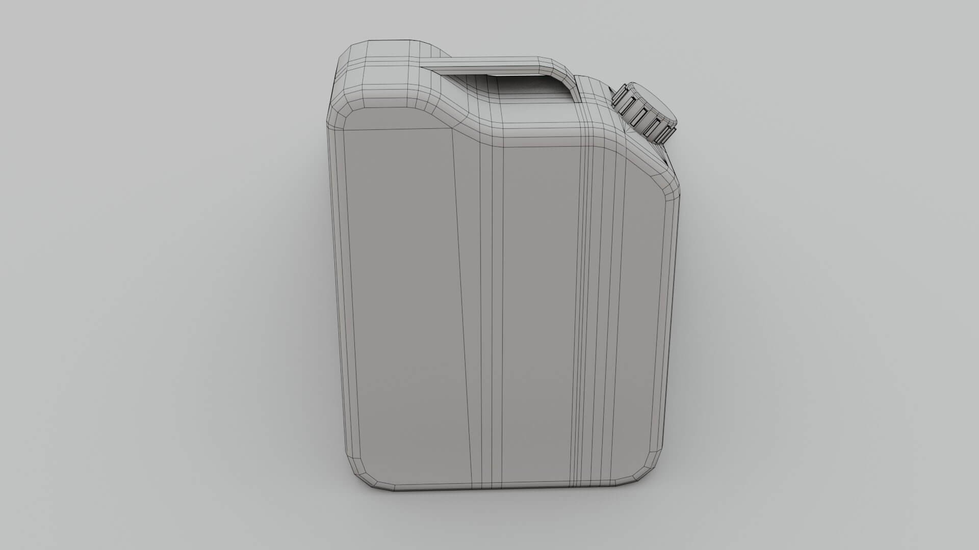 Fuel Can - 3D Model by sathak