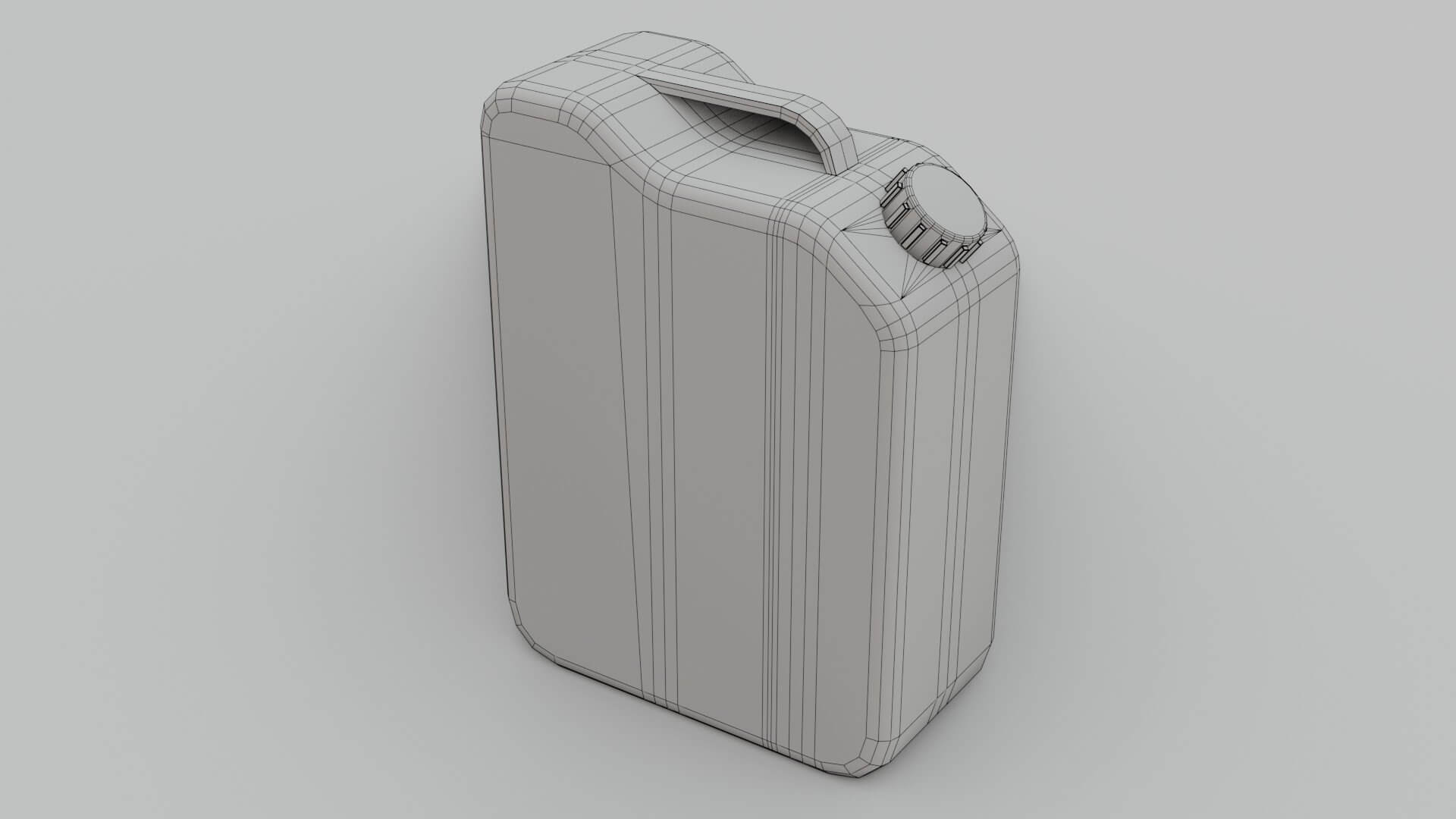 Fuel Can - 3D Model by sathak