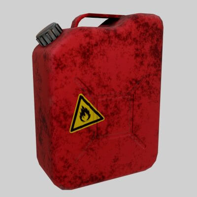 Fuel Can - 3D Model by sathak