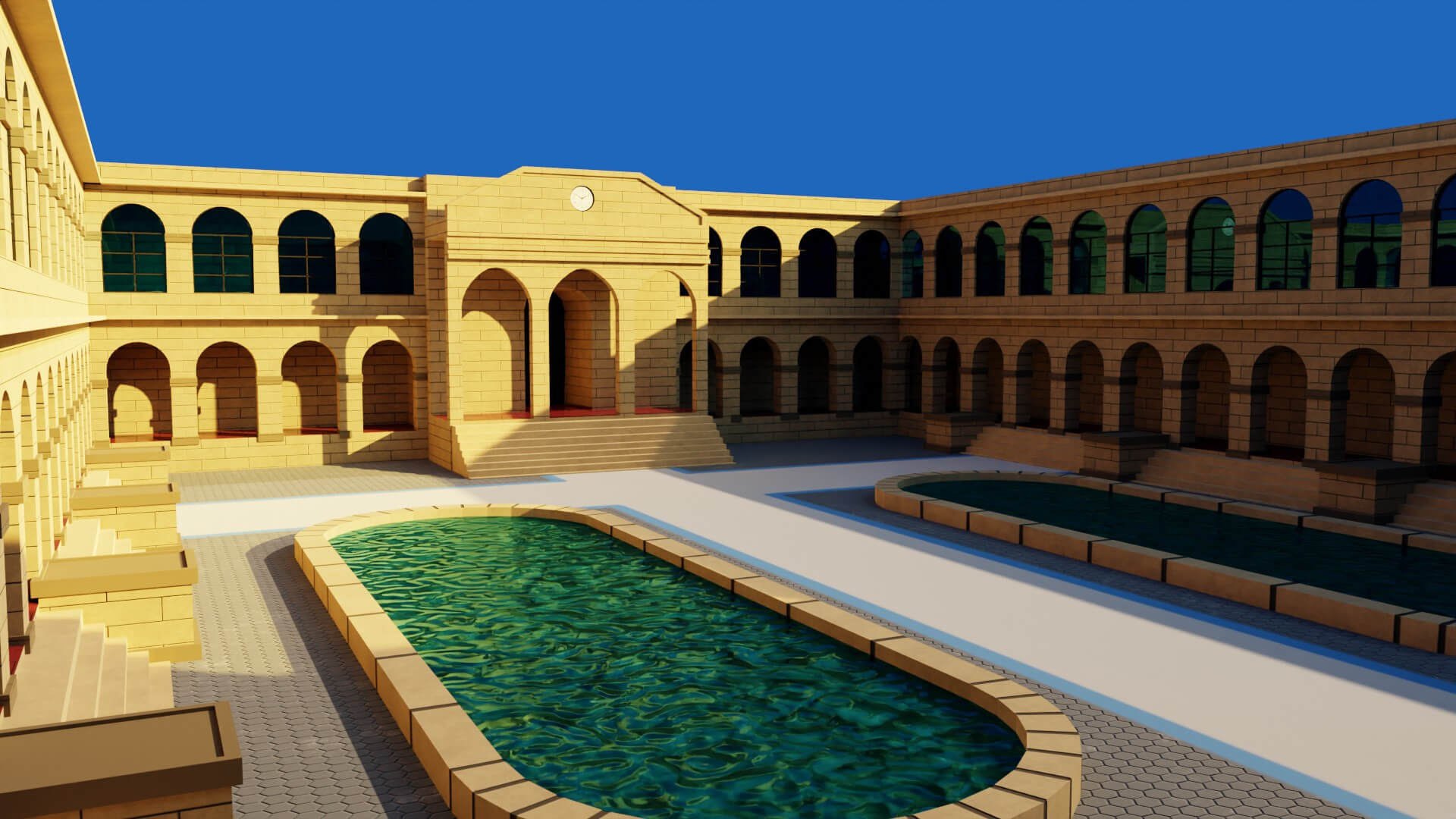 Game Environment - 3D Model by sathak