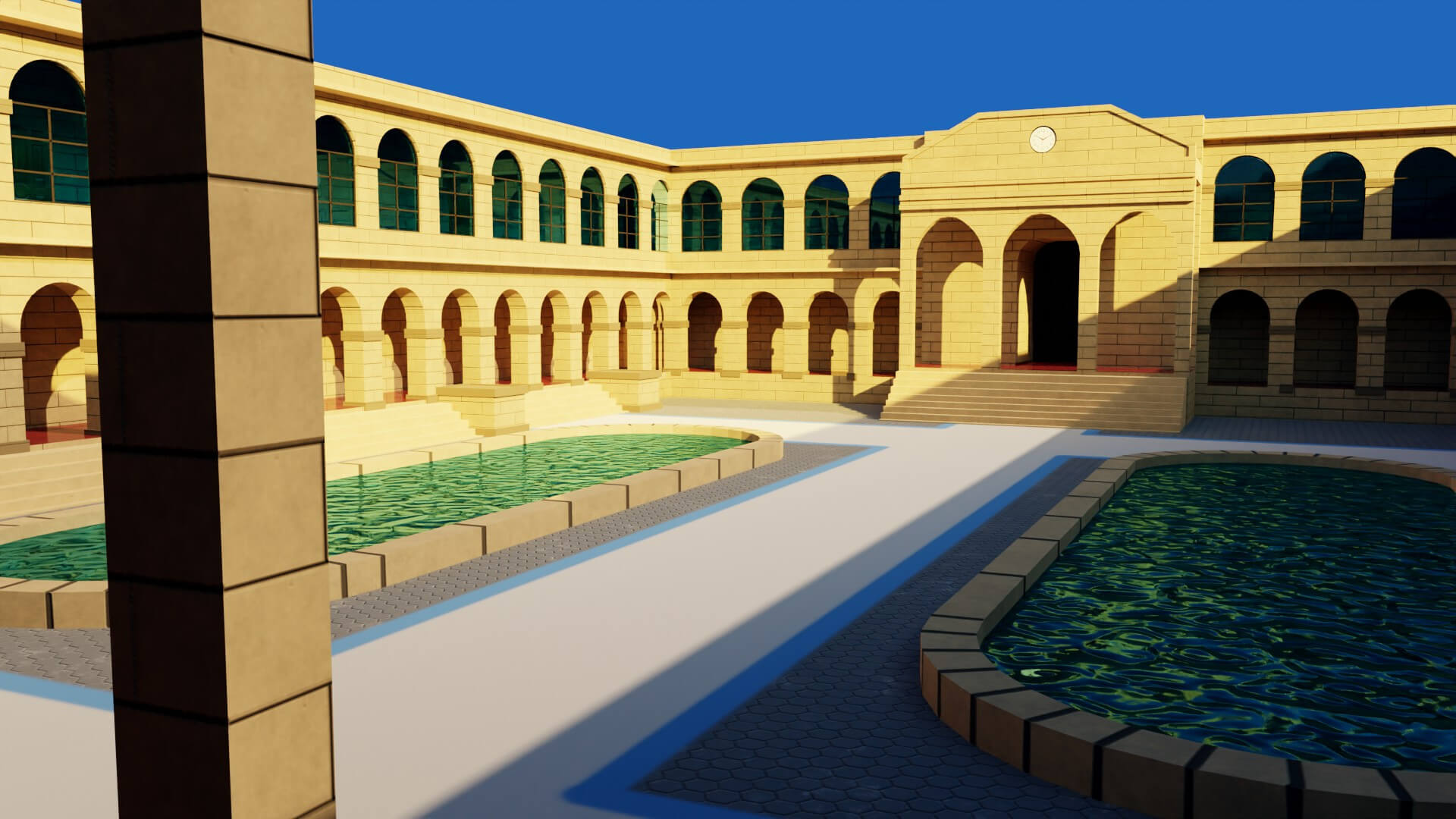 Game Environment - 3D Model by sathak