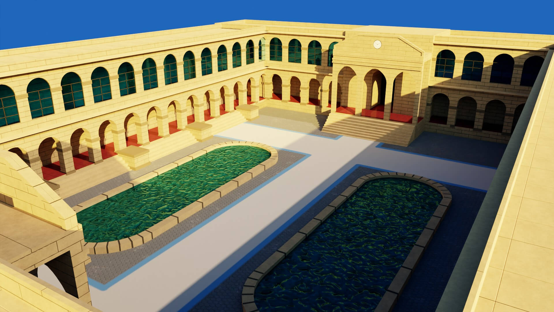 Game Environment - 3D Model by sathak