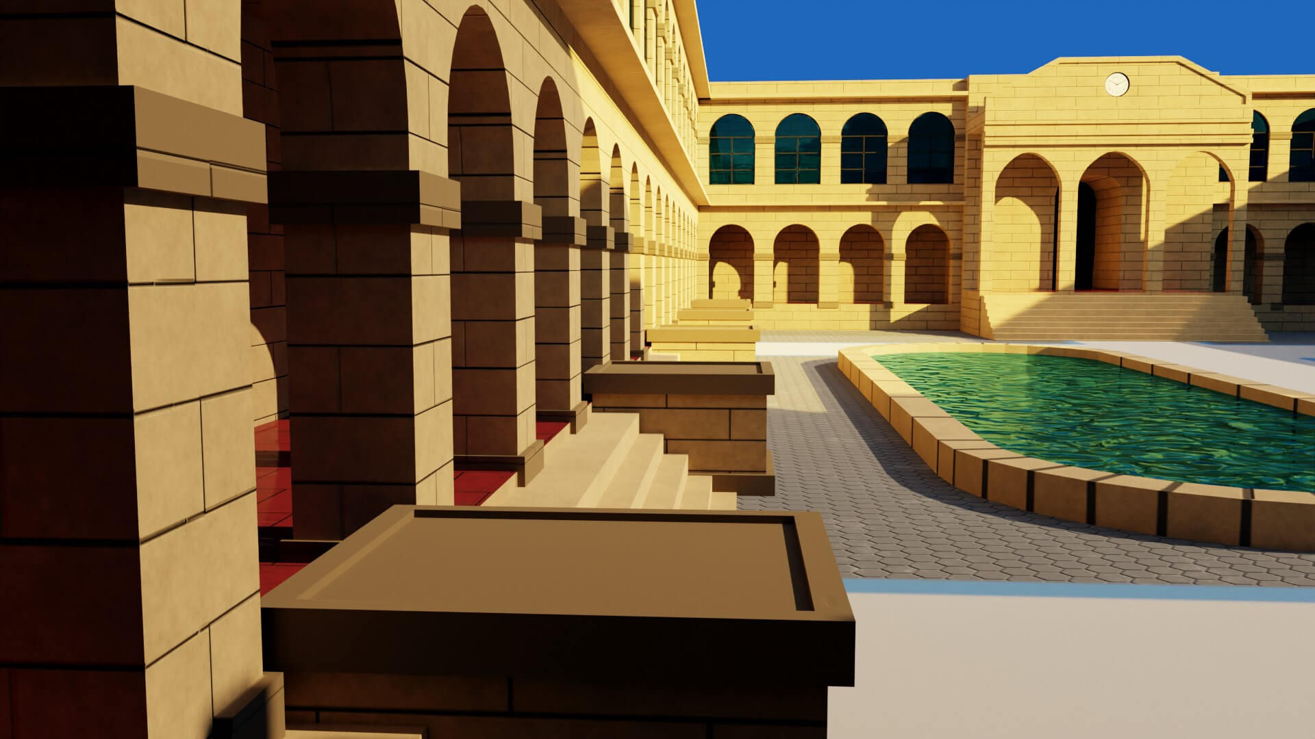 Game Environment - 3D Model by sathak