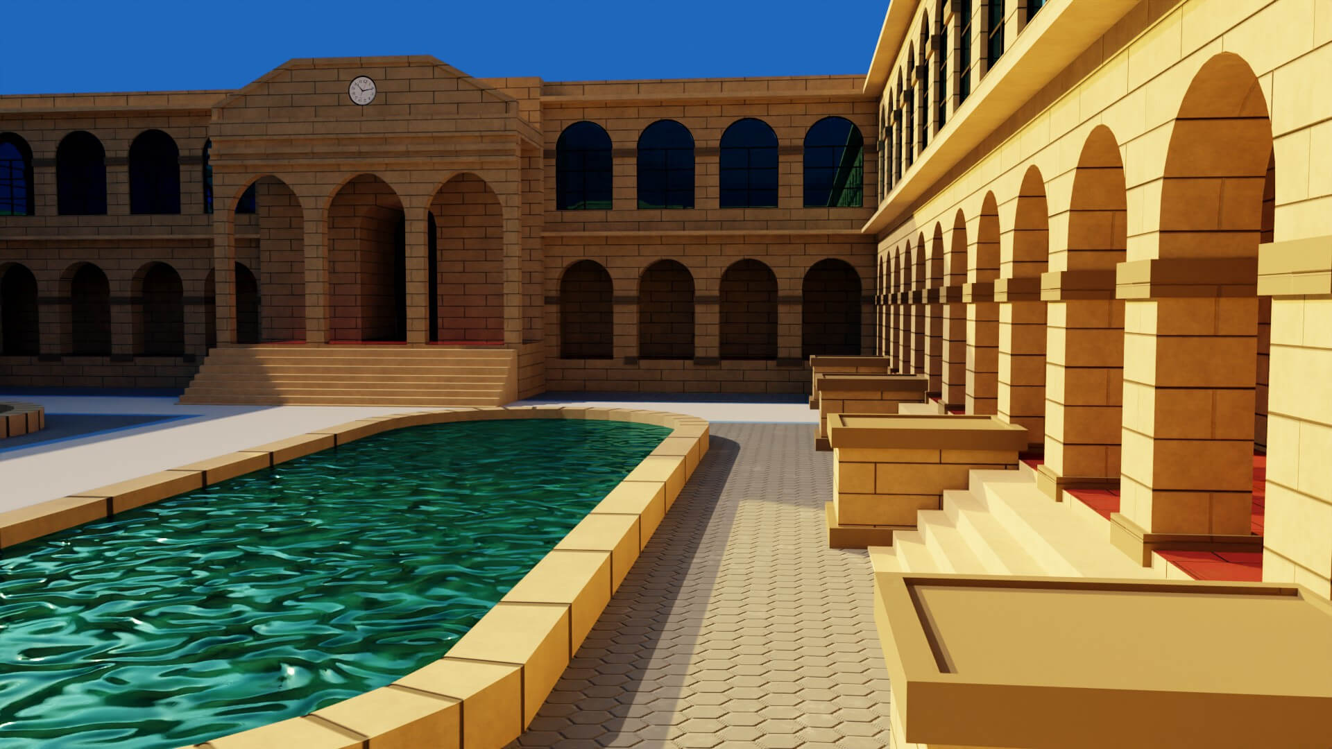 Game Environment - 3D Model by sathak