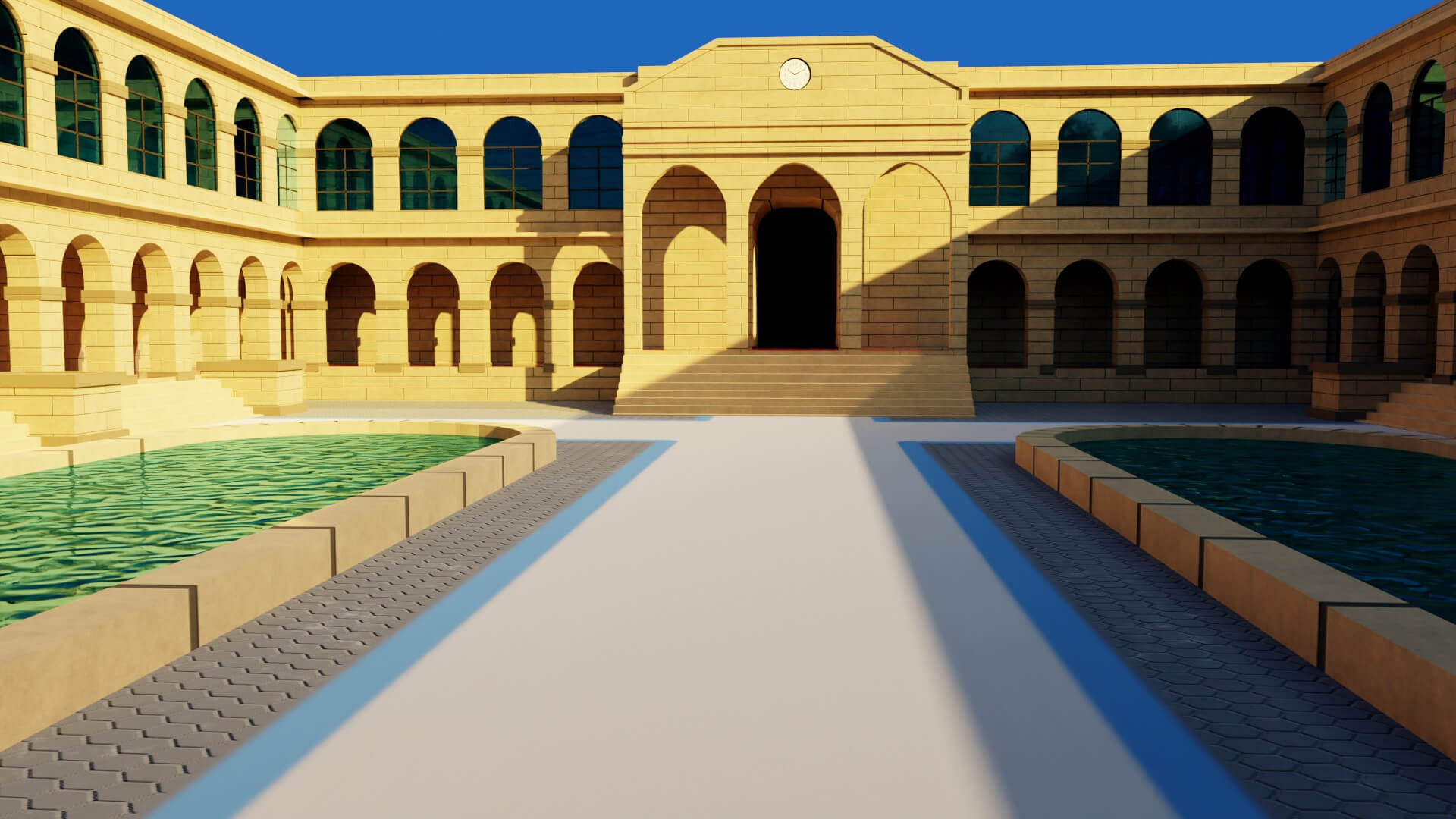 Game Environment - 3D Model by sathak