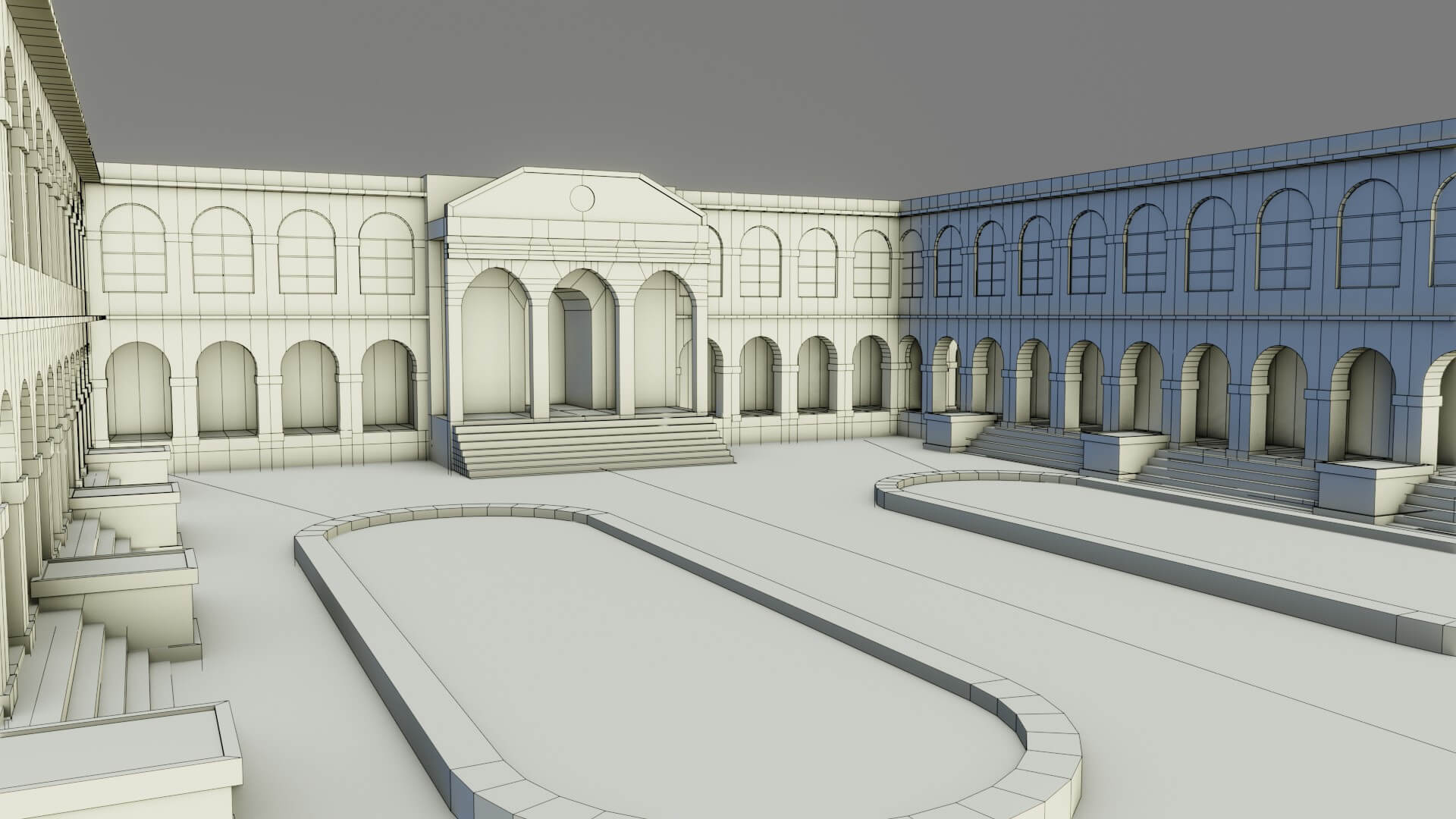 Game Environment - 3D Model by sathak