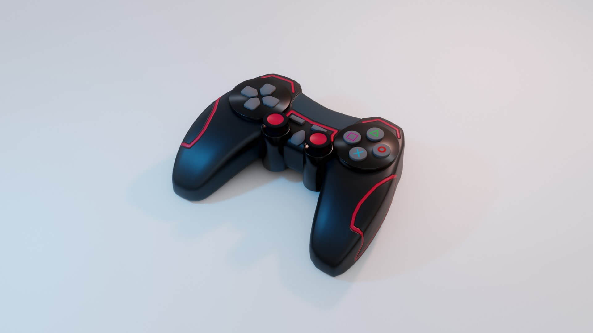 Game Joy Stick - 3D Model by sathak