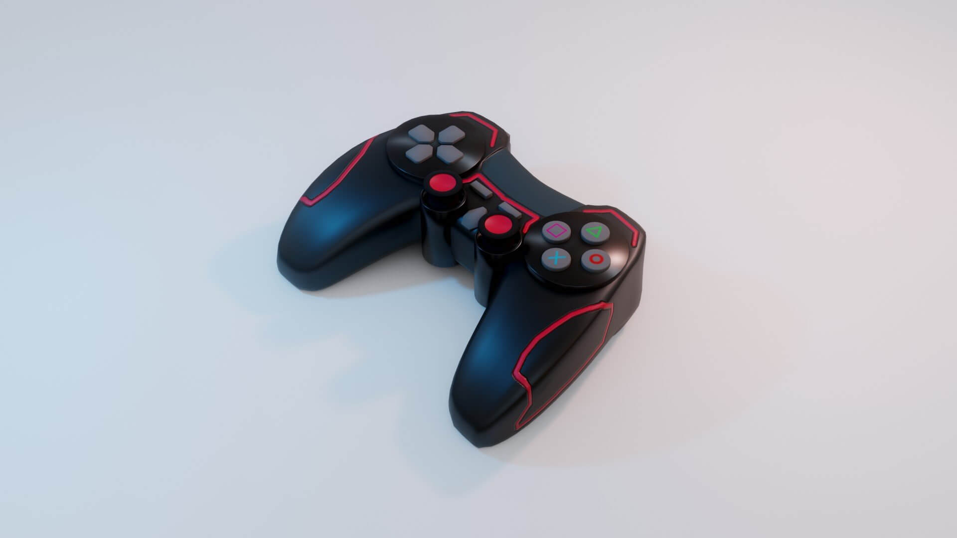 Game Joy Stick - 3D Model by sathak