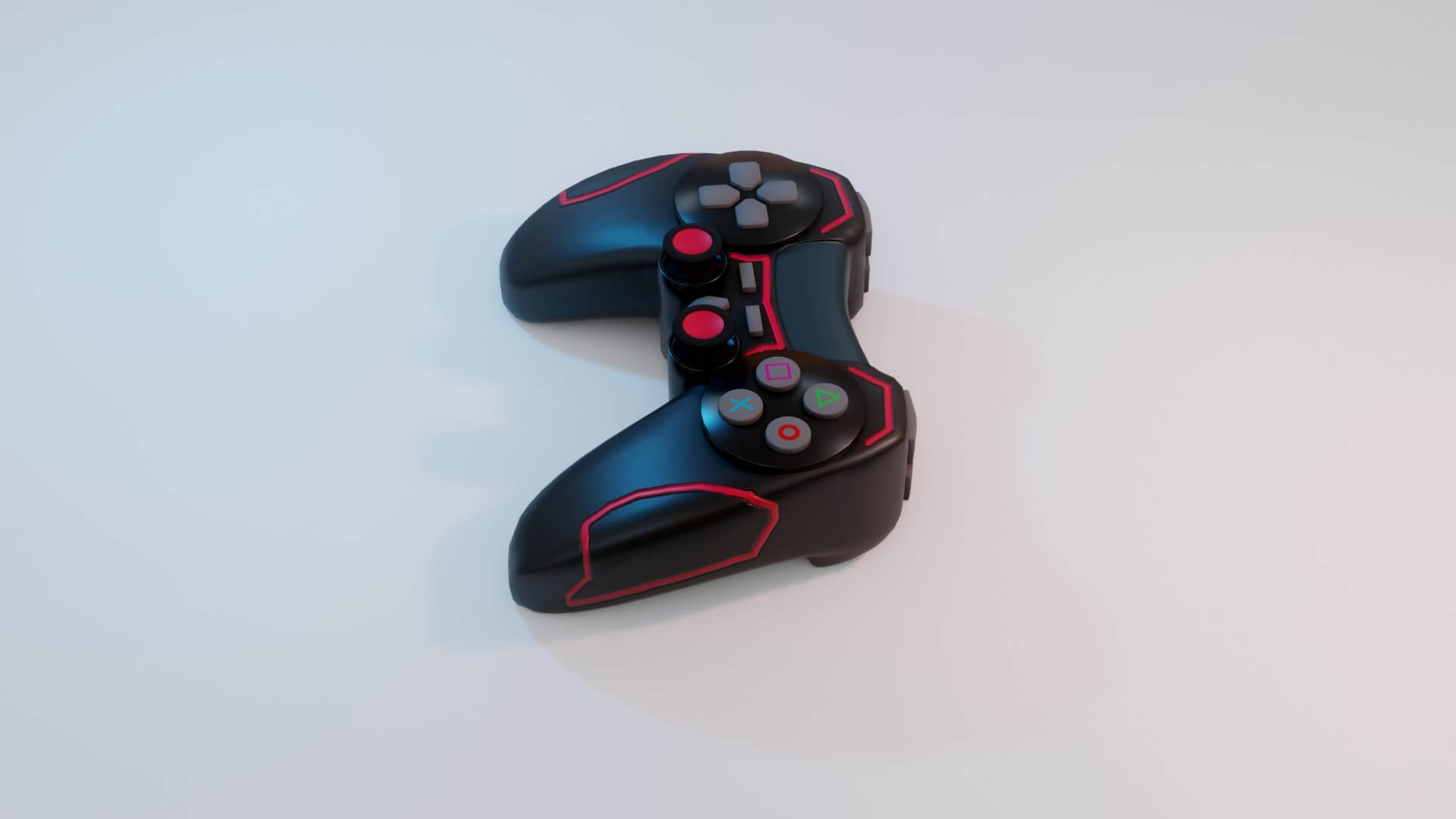 Game Joy Stick - 3D Model by sathak