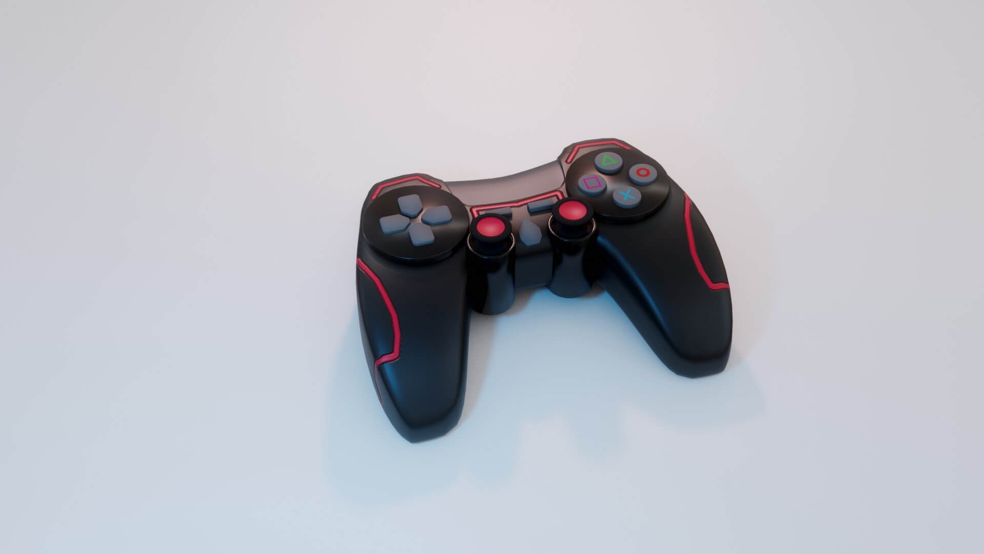 Game Joy Stick - 3D Model by sathak