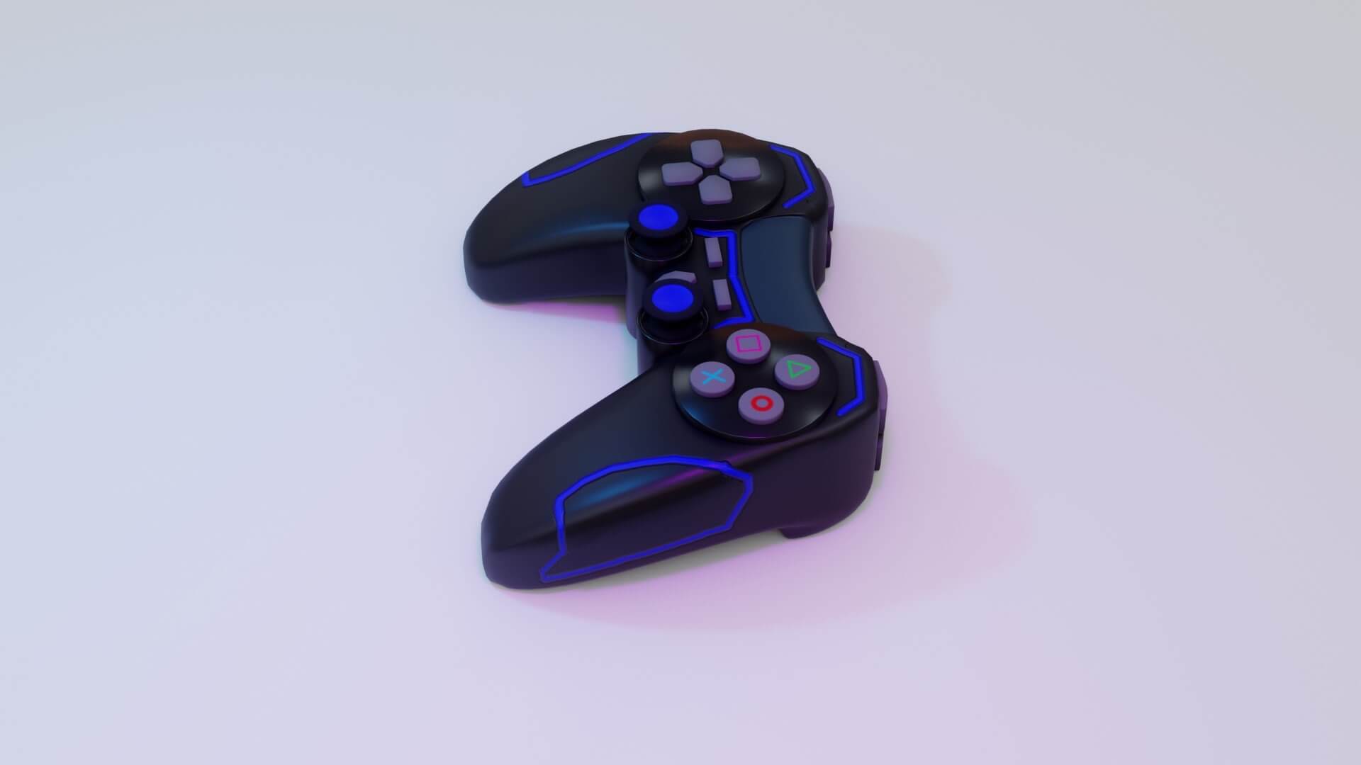 Game Joy Stick - 3D Model by sathak