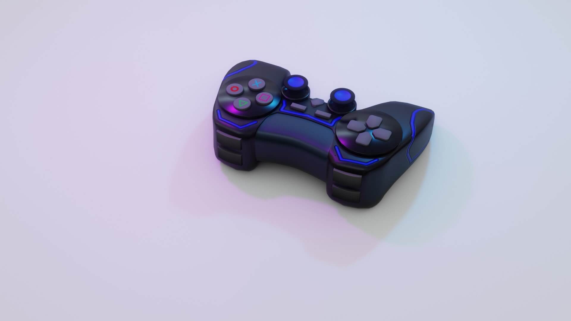 Game Joy Stick - 3D Model by sathak