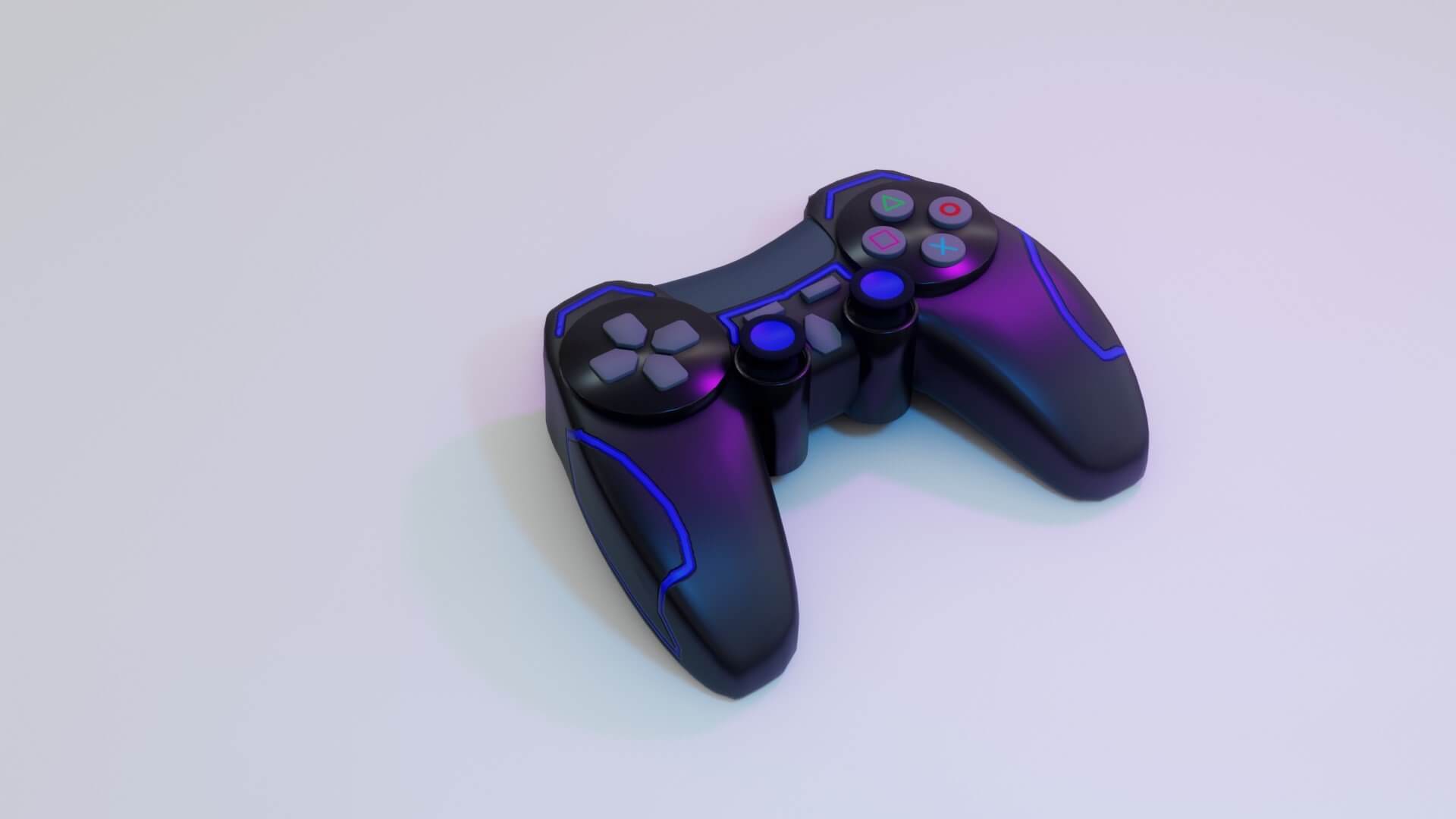 Game Joy Stick - 3D Model by sathak