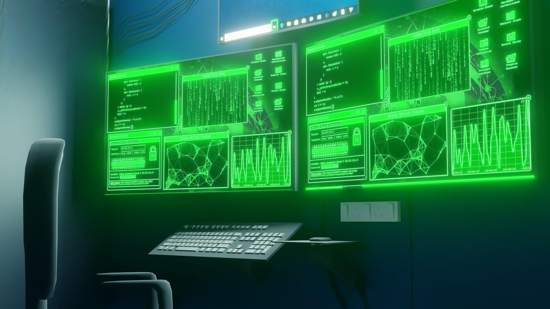 Hacker Workspace - 3D Model by sathak