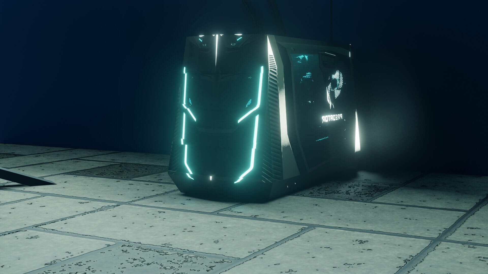 Hacker Workspace - 3D Model by sathak