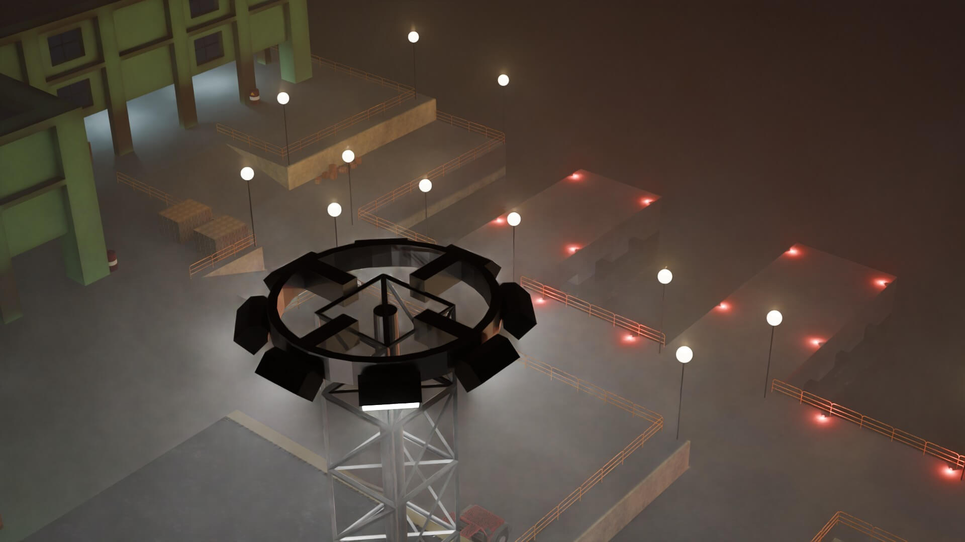 Harbor Port Low Poly - 3D Model by sathak