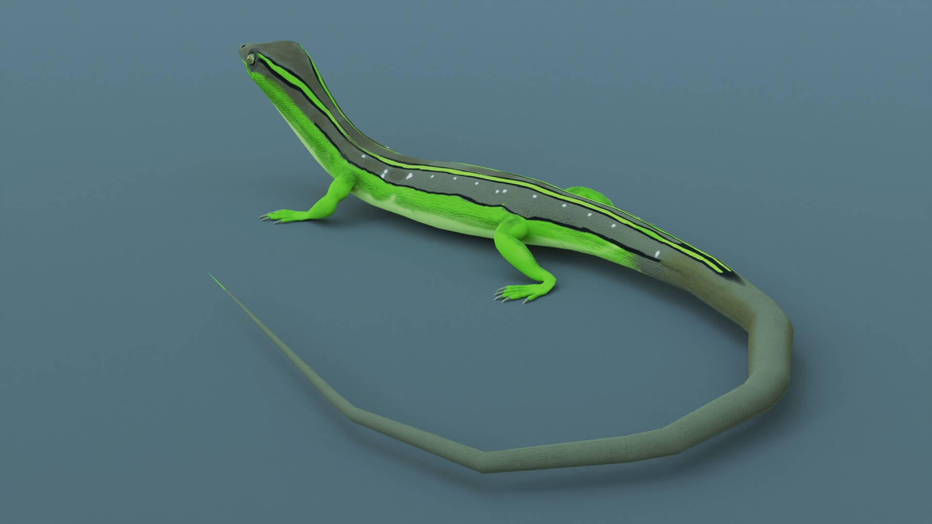 Lizard - 3D Model by sathak
