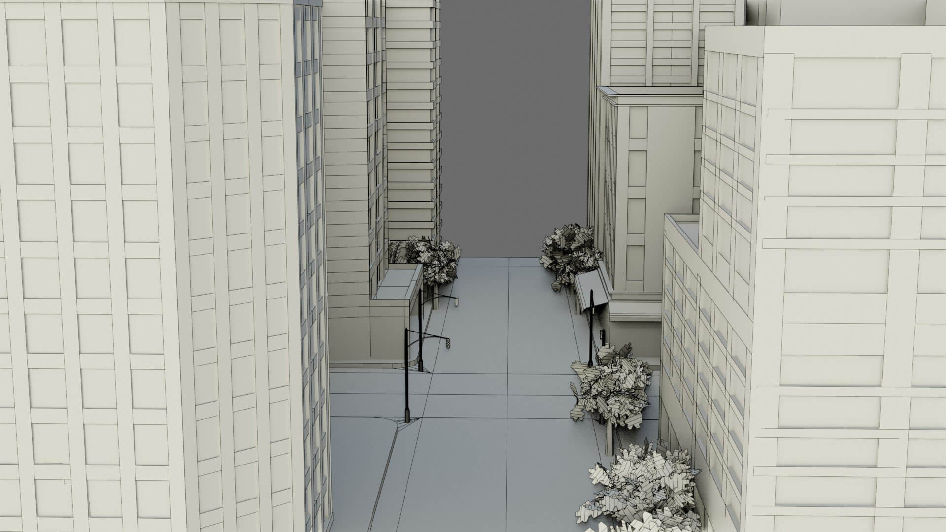 Modular City Block - 3D Model by sathak