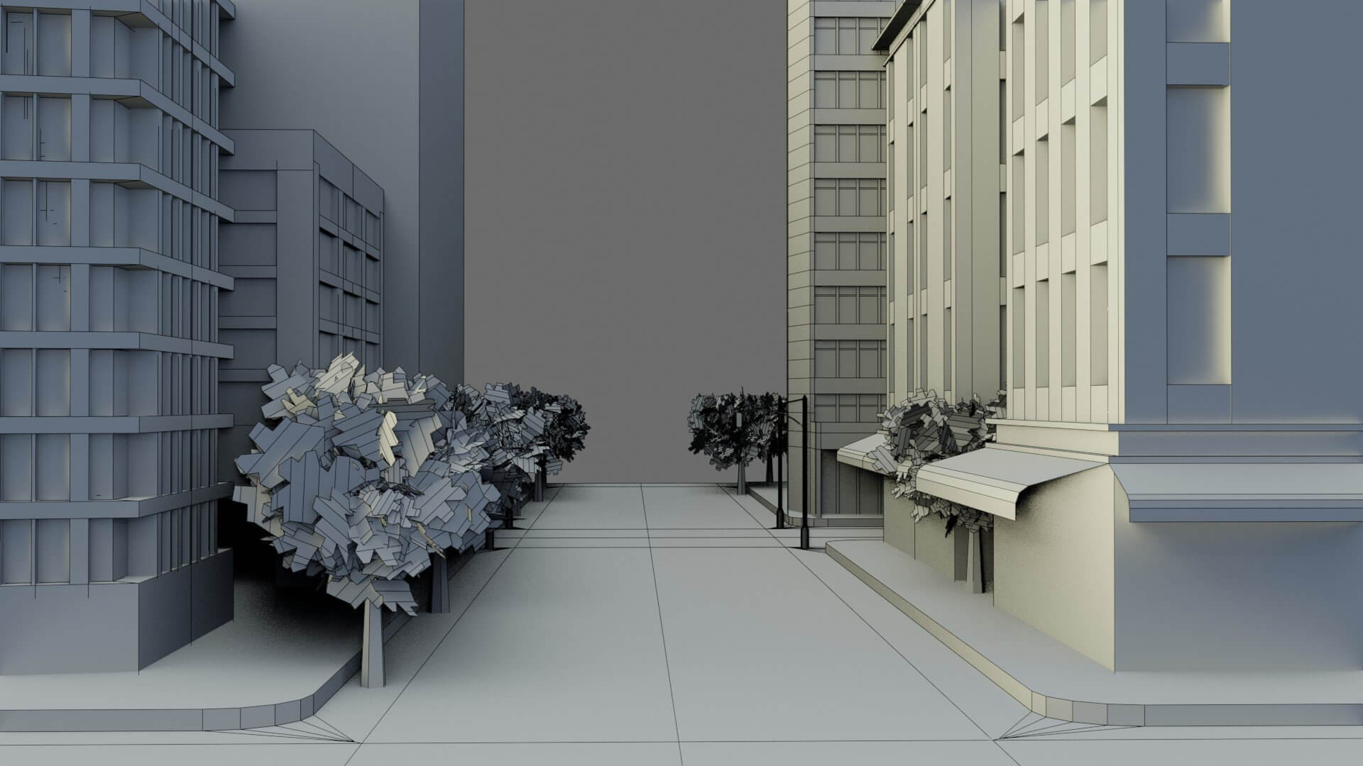 Modular City Block - 3D Model by sathak