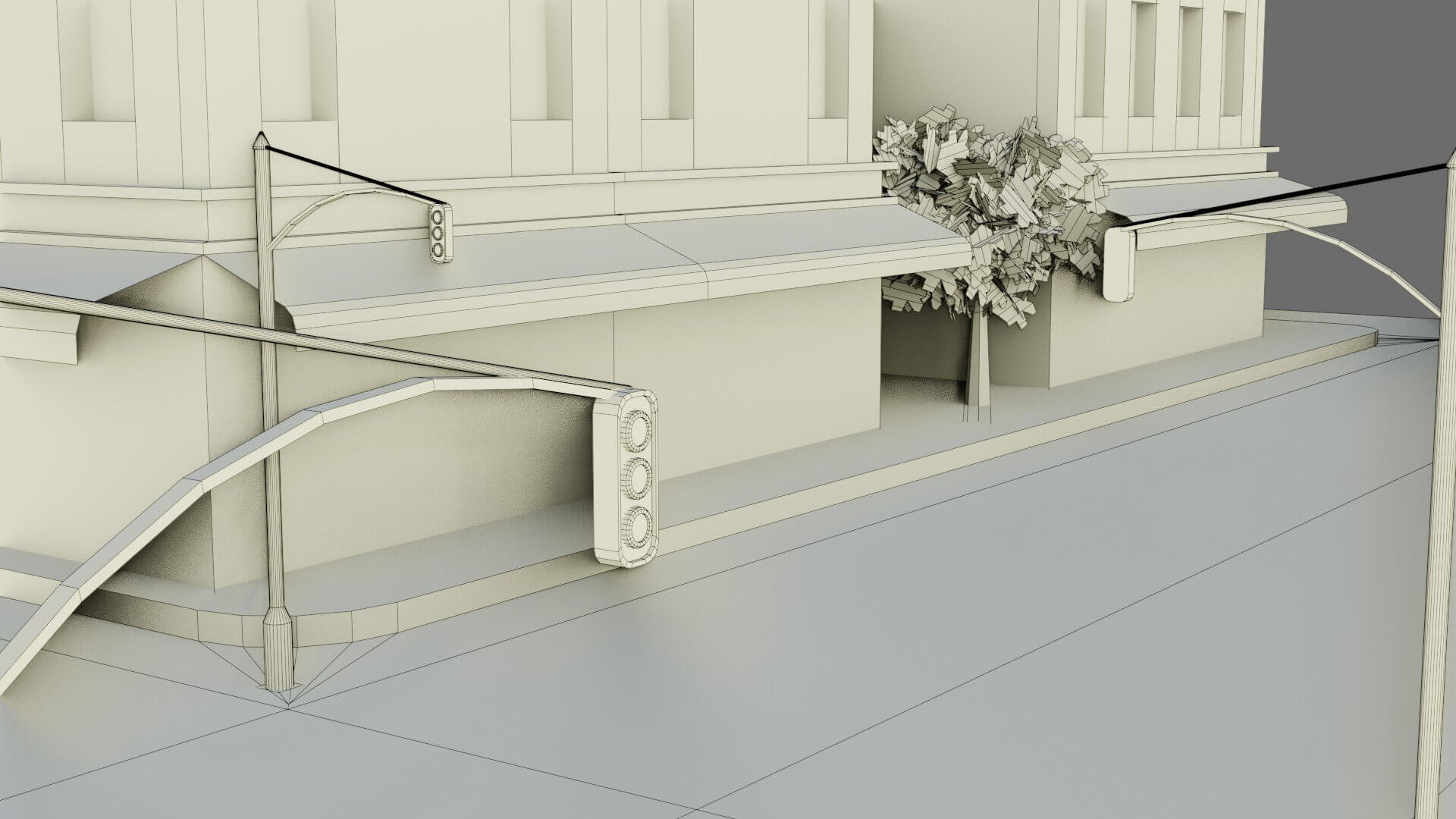 Modular City Block - 3D Model by sathak