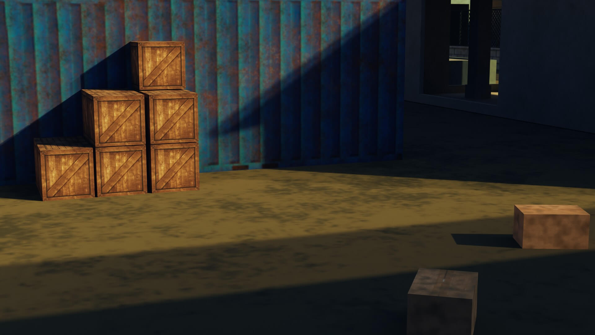 Modular FPS Game Environment and Assets - 3D Model by sathak