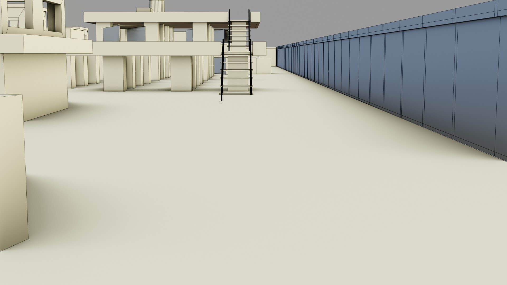 Modular FPS Game Environment and Assets - 3D Model by sathak