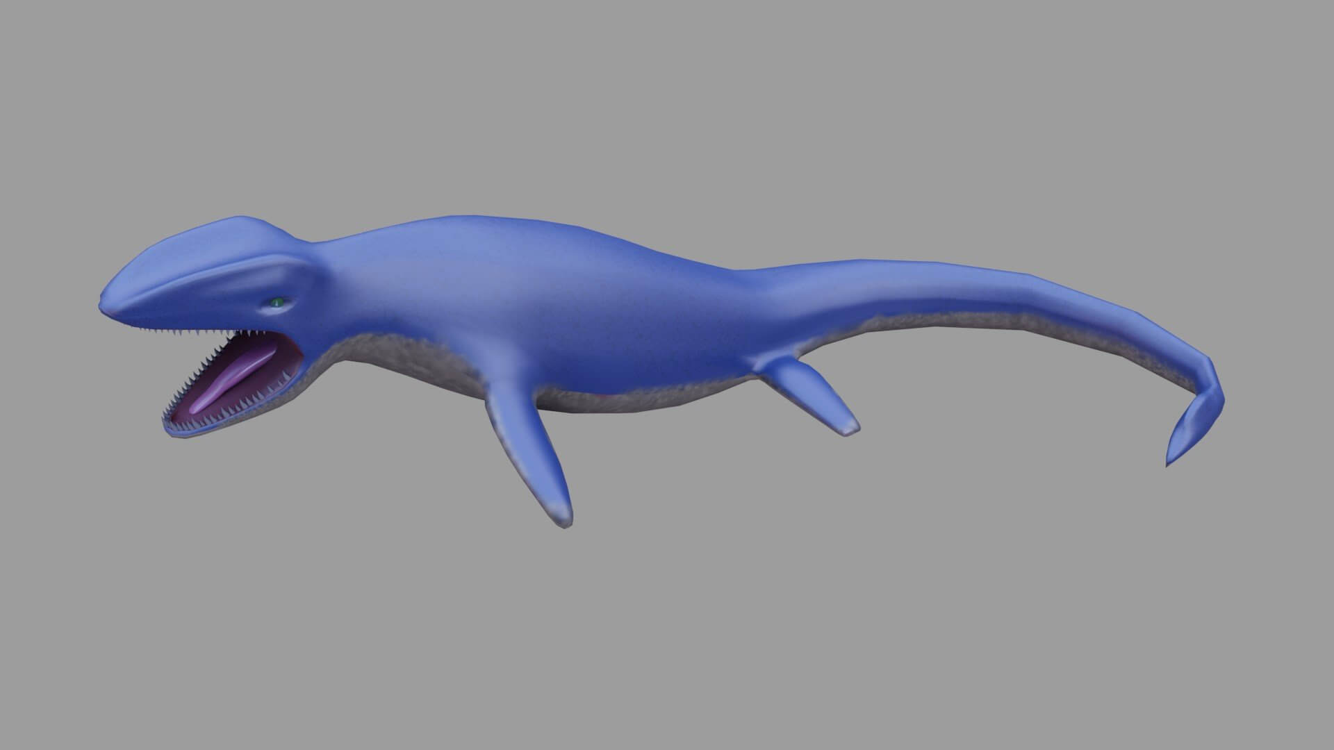 Mosasaurus - 3D Model by sathak