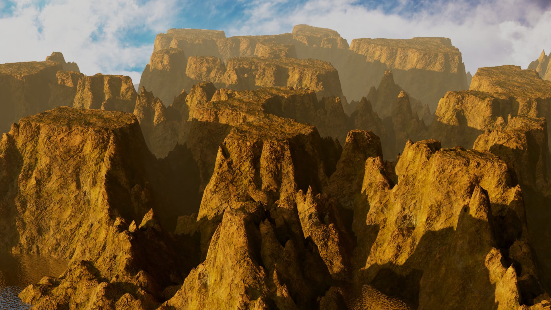 Mountain Rocks - 3D Model by sathak