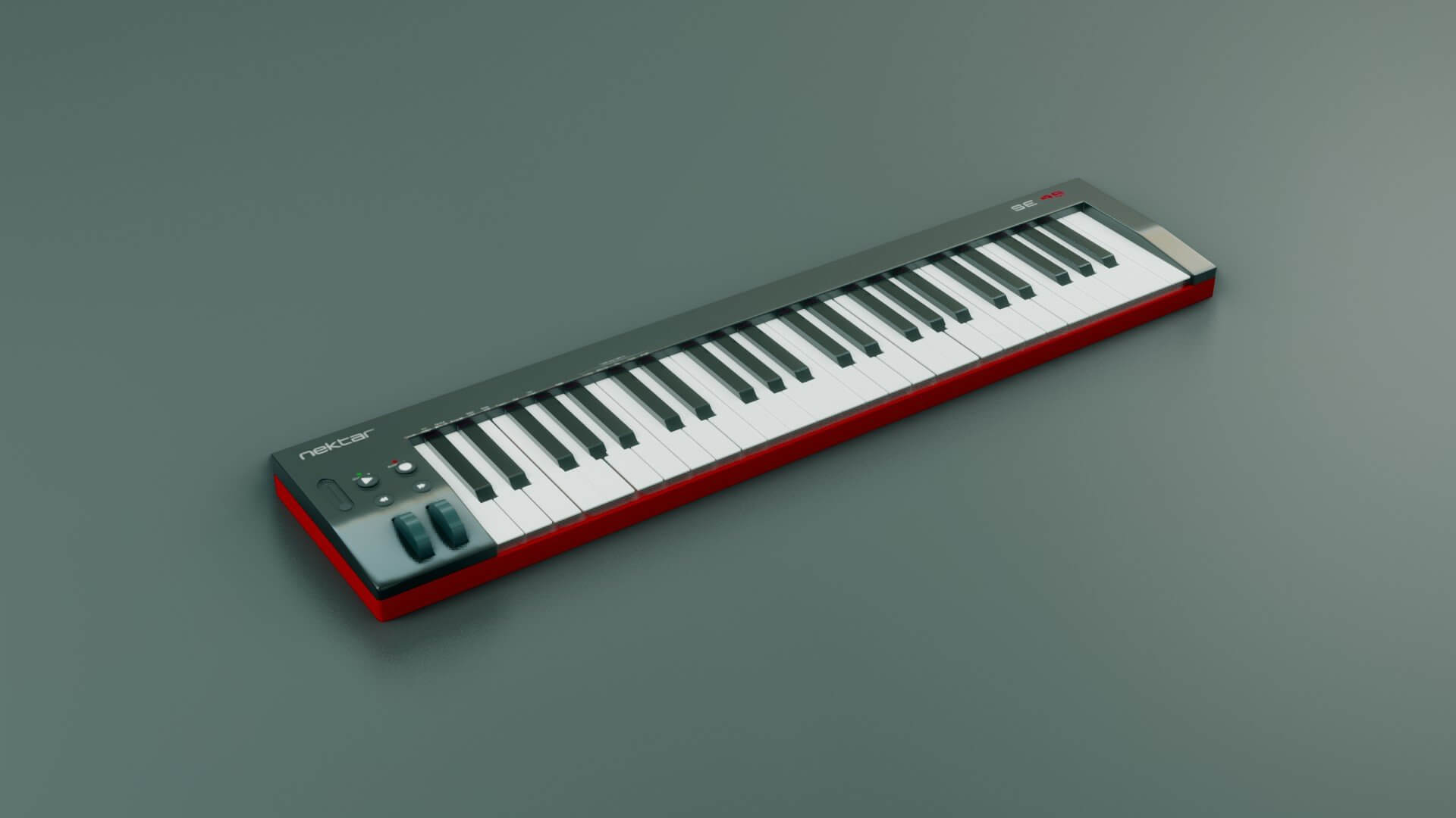 Nektar Impact Midi Keyboard - 3D Model by sathak