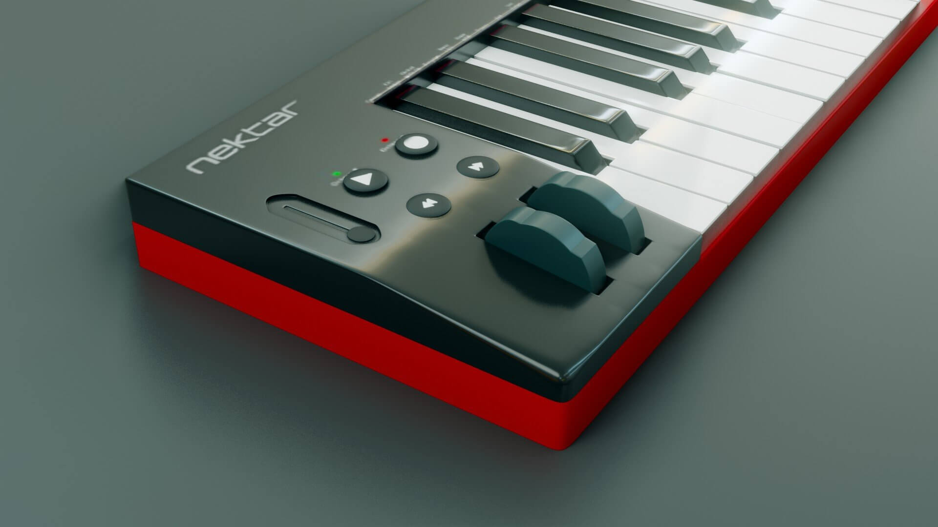 Nektar Impact Midi Keyboard - 3D Model by sathak