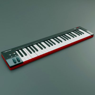 Nektar Impact Midi Keyboard - 3D Model by sathak